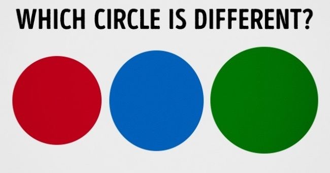Can you see which circle is perfect? Try it!