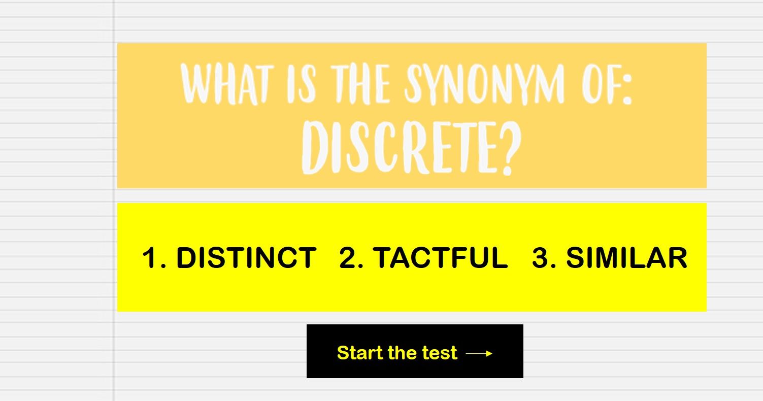 We Can Guess Your Level Of Education Based On Your Synonym Vocabulary We Can Guess Your Level Of Education Based On Your Synonym Vocabulary